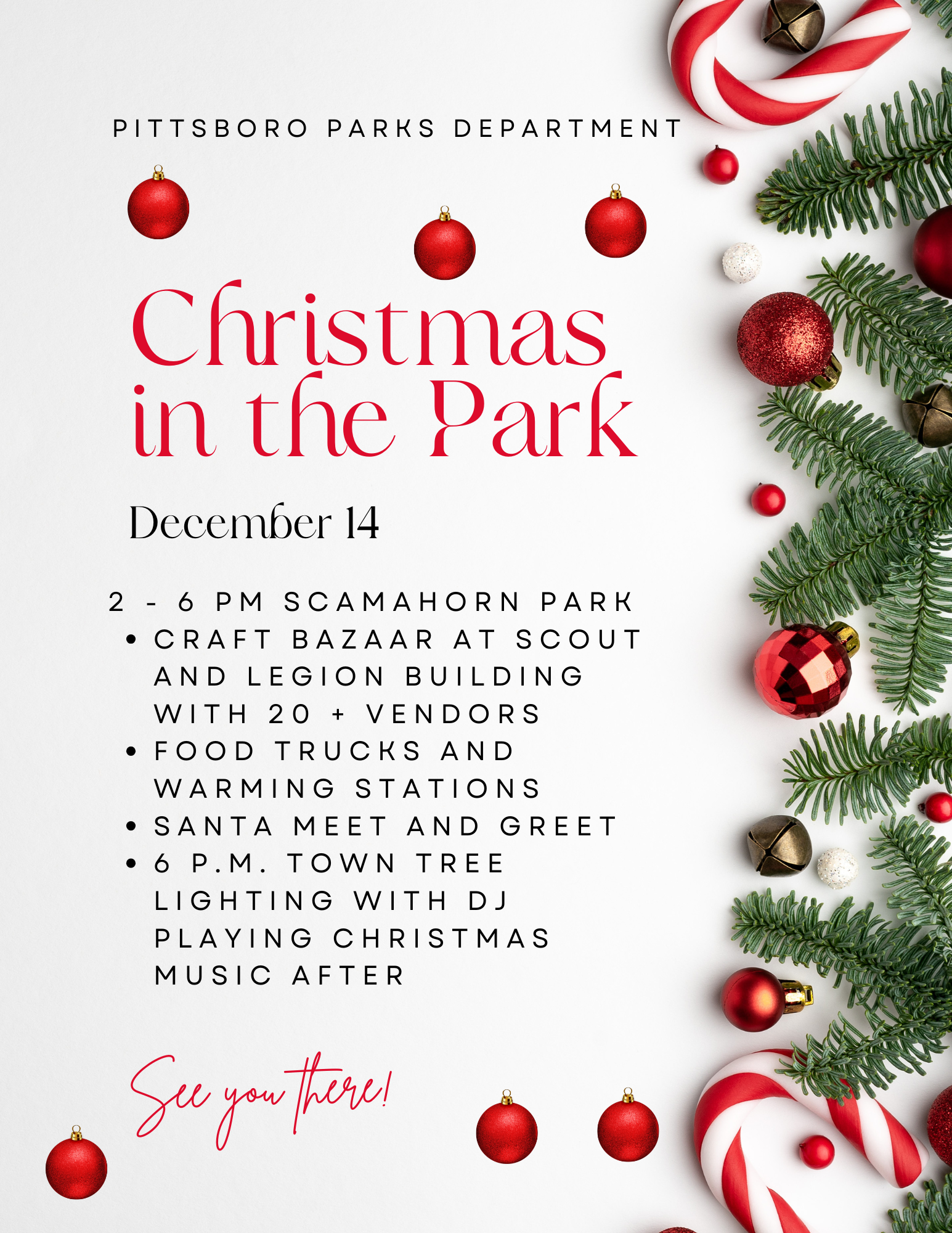 Pittsboro Parks Department Christmas at the Park | Pittsboro Indiana